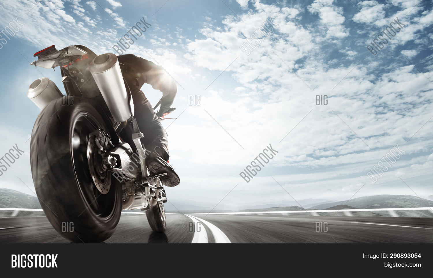 Biker Action Movement Image & Photo (Free Trial) | Bigstock