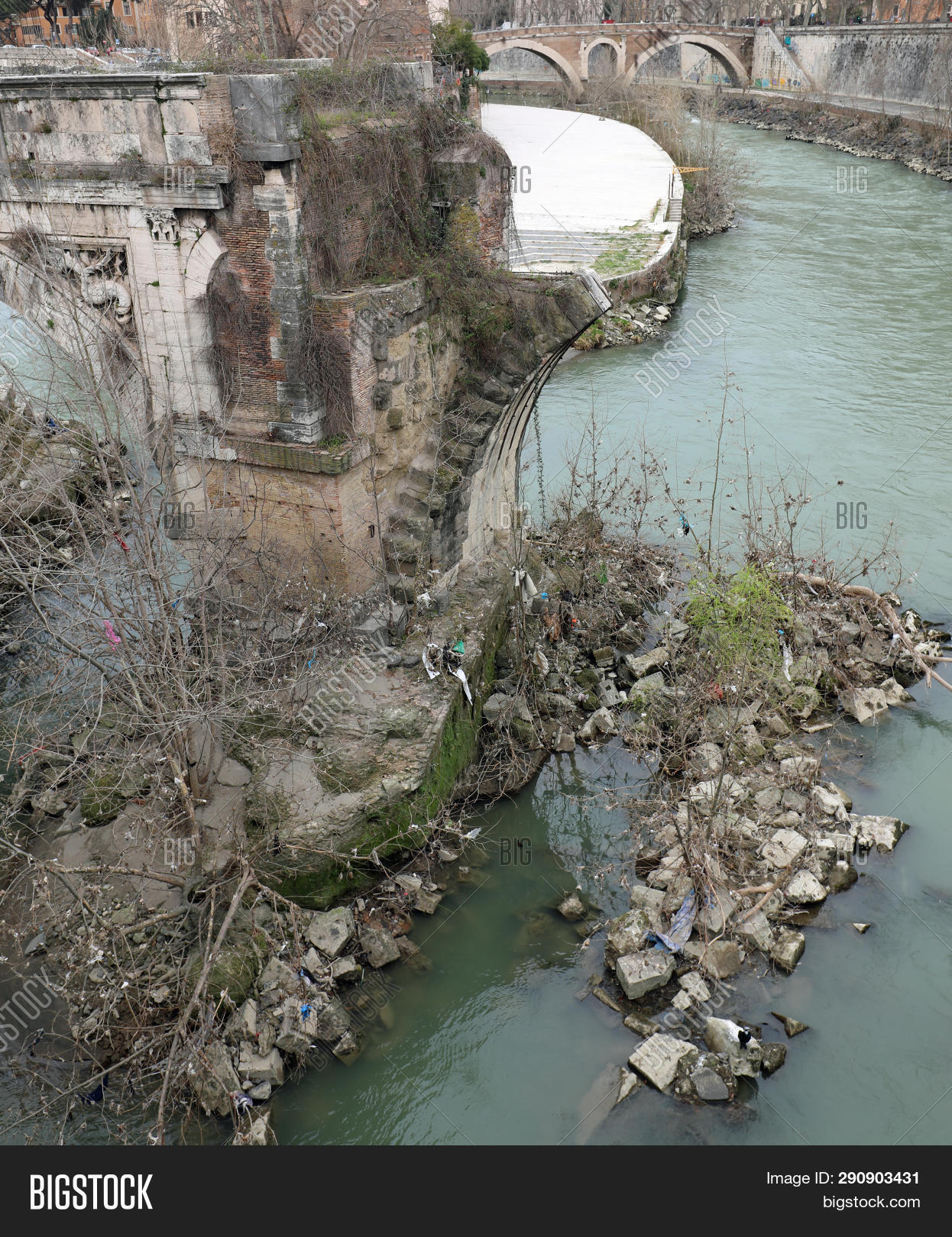 Old Broken Bridge Image & Photo (Free Trial) | Bigstock