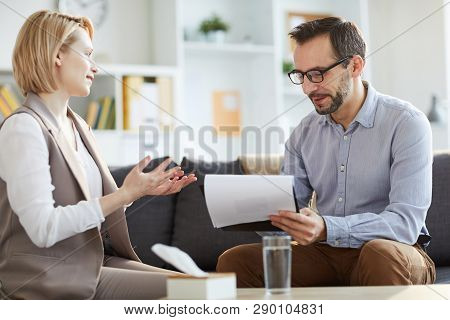 Young Woman Explaining Image & Photo (Free Trial) | Bigstock