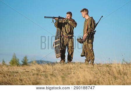 Hunters Rifles Nature Image & Photo (Free Trial) | Bigstock