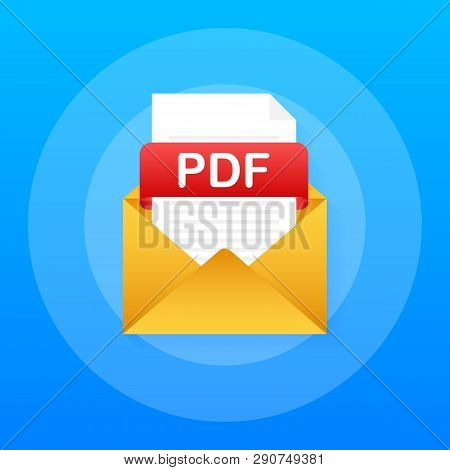 Download Pdf Button. Vector & Photo (Free Trial) | Bigstock