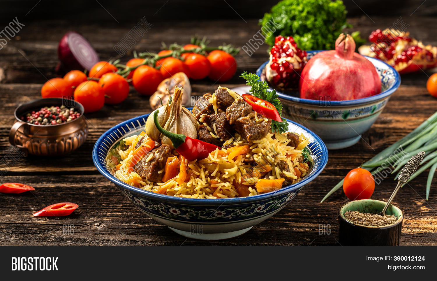 Traditional Uzbek Meal Image & Photo (Free Trial) | Bigstock