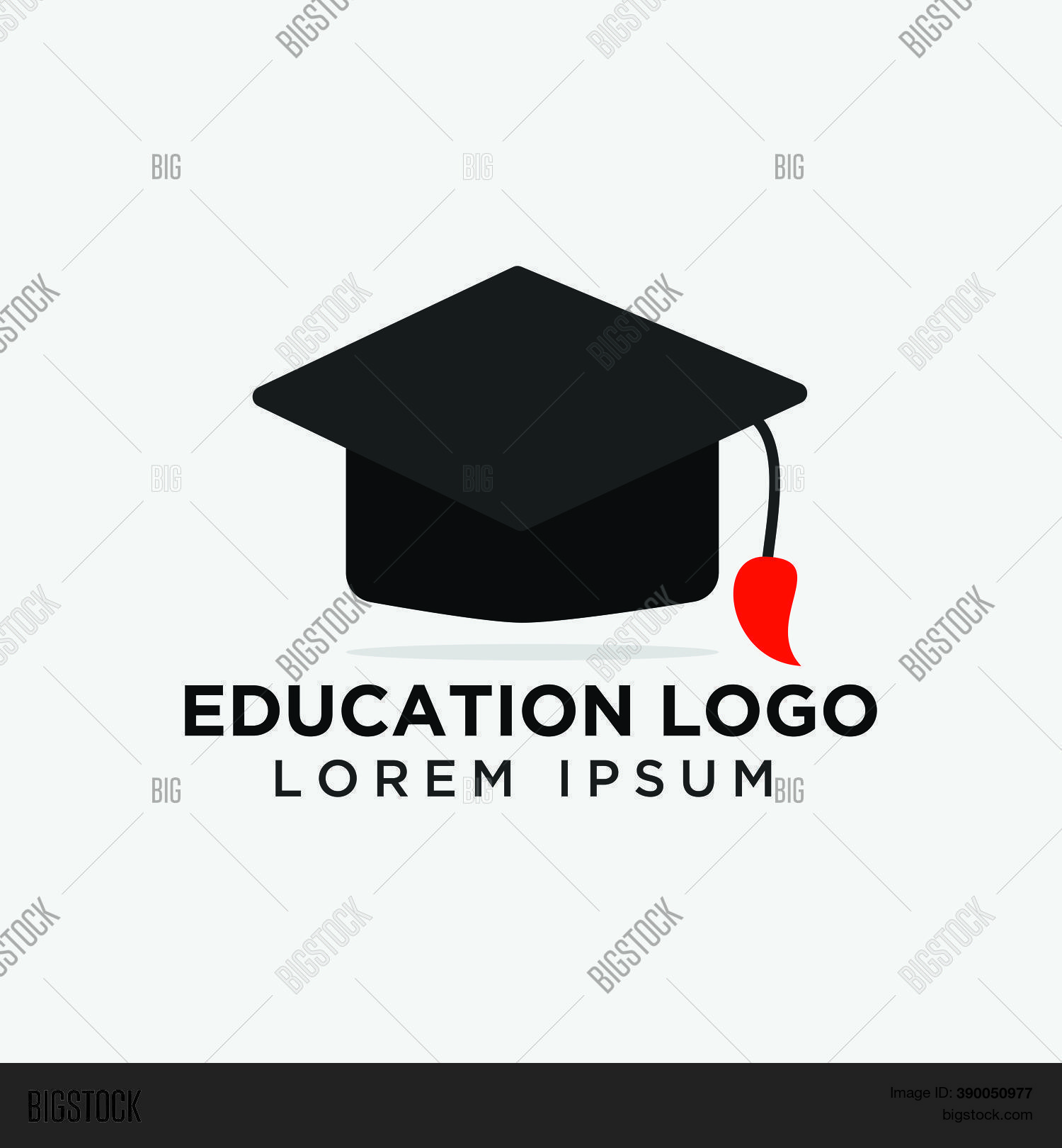 Graduation Hat Logo Vector & Photo (Free Trial) | Bigstock