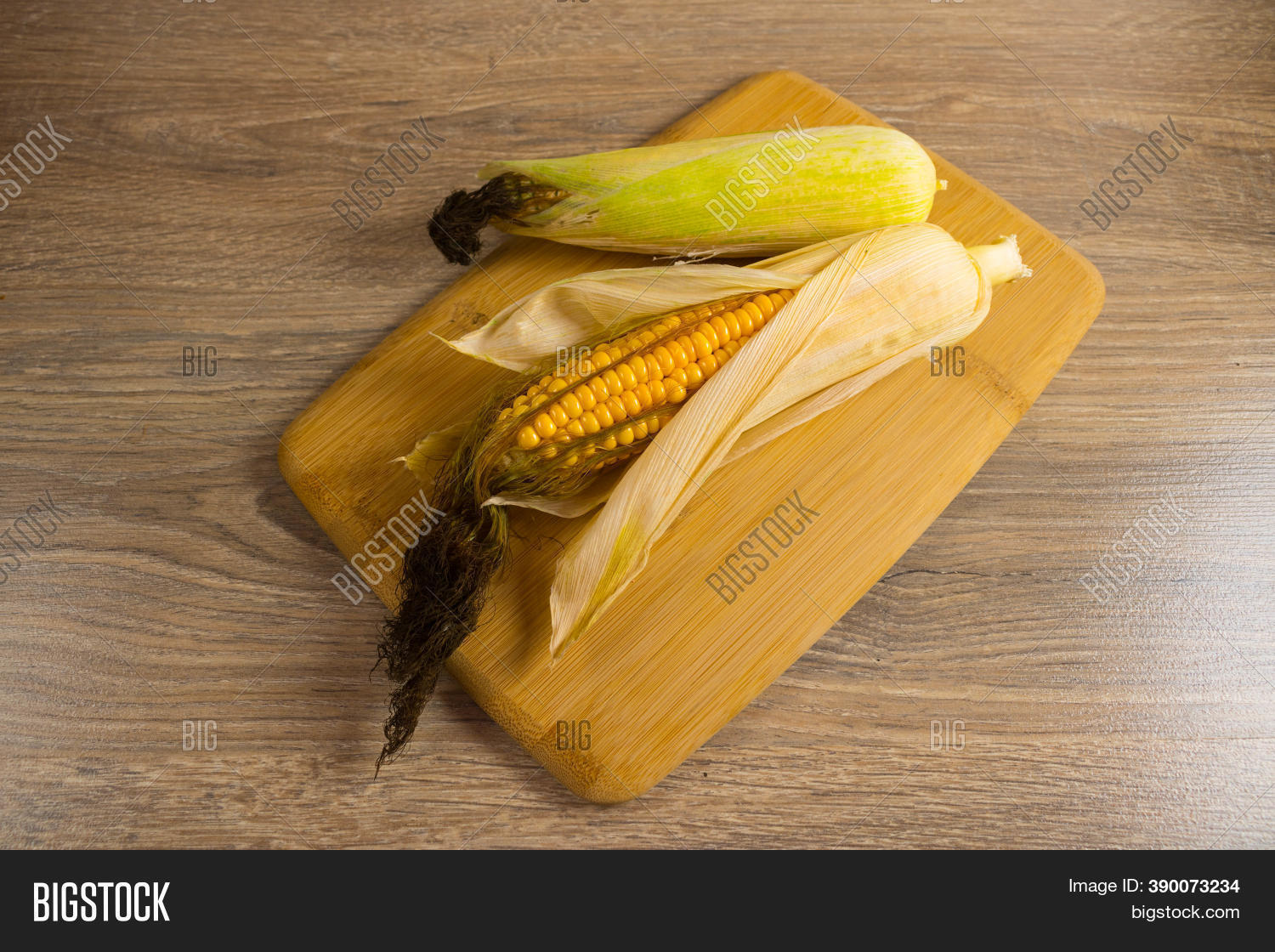Corn Lies On Canvas. Image & Photo (Free Trial) | Bigstock