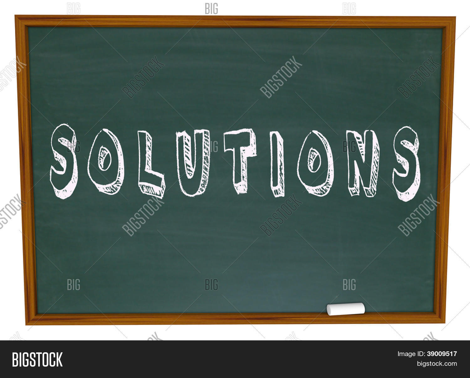 Word Solutions Written Image & Photo (Free Trial) | Bigstock