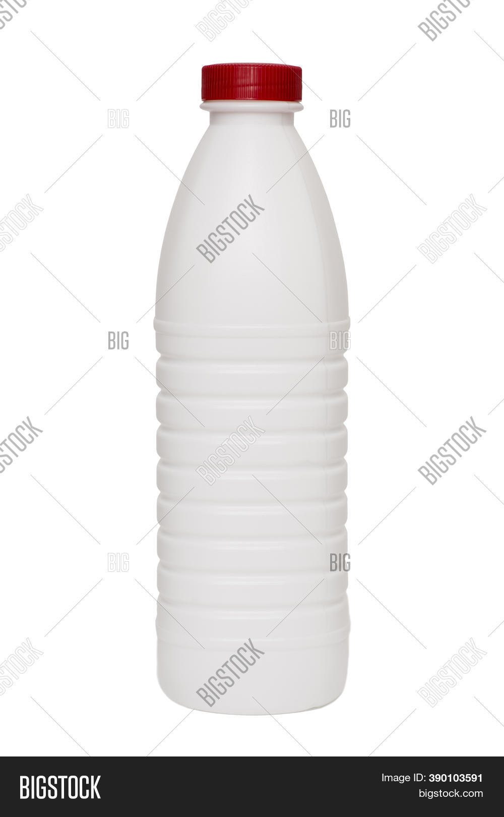 Milk Plastic Bottle On Image & Photo (Free Trial) | Bigstock