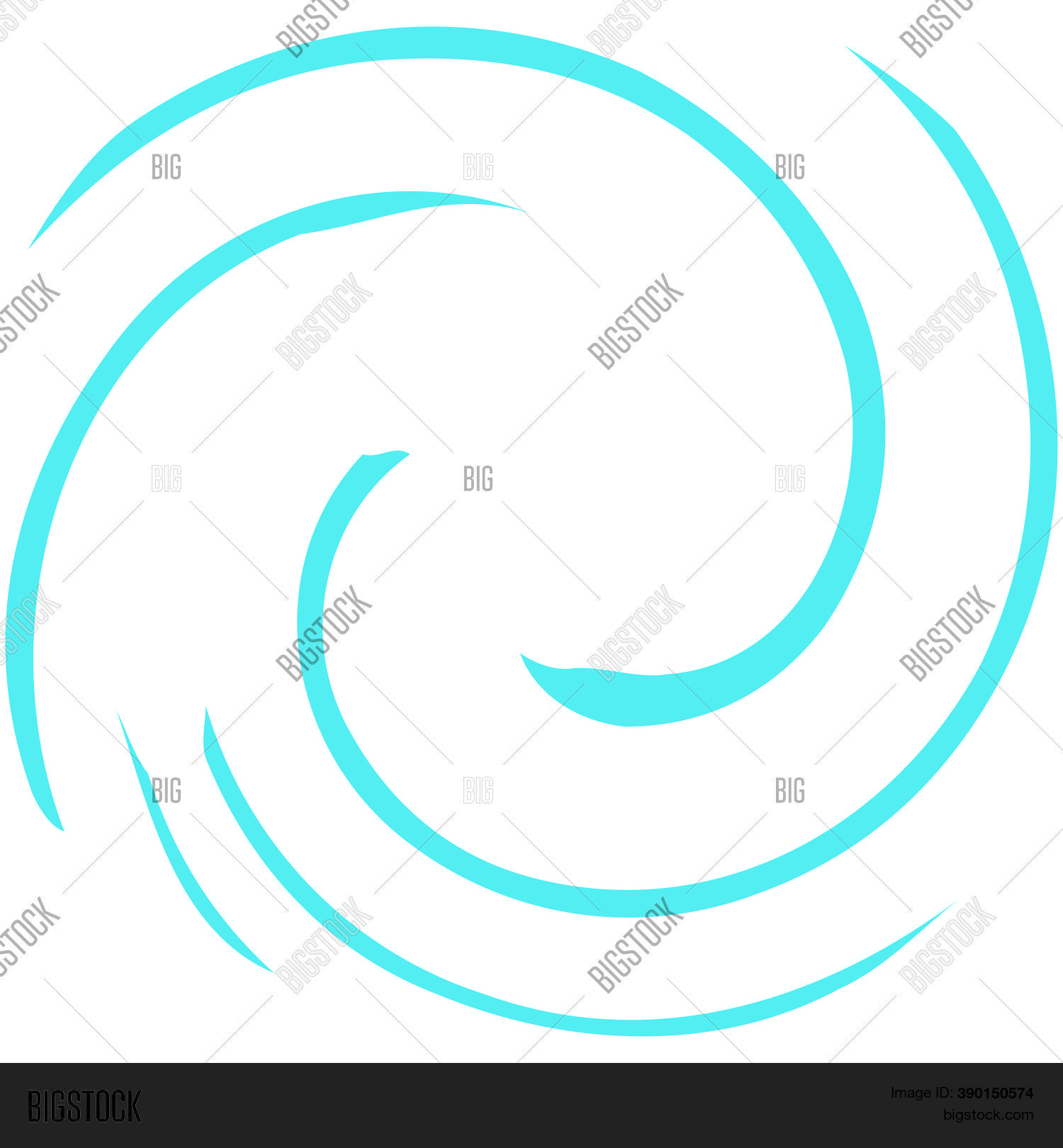 Circular Spiral, Vector & Photo (Free Trial) | Bigstock