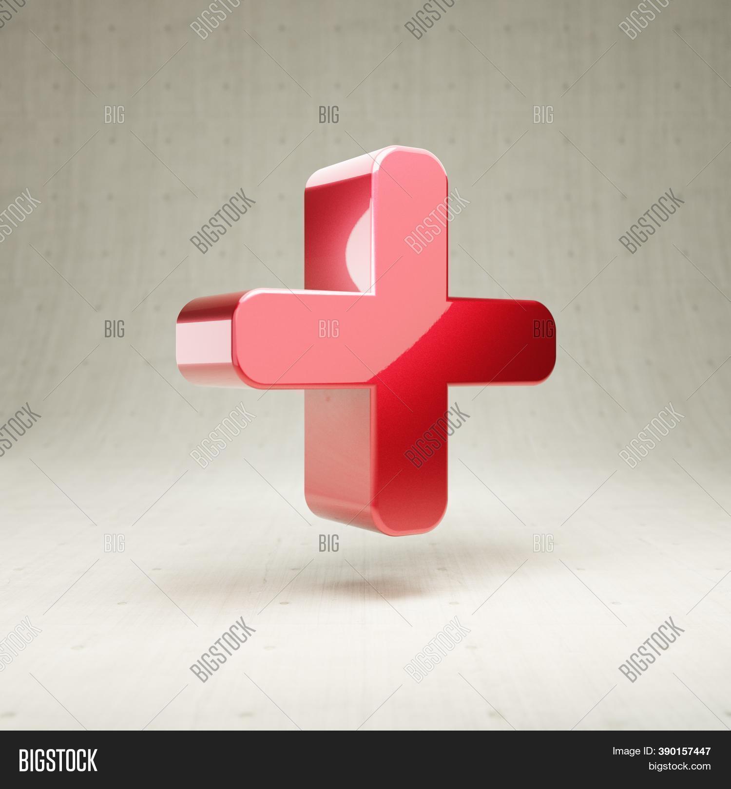 Plus Icon. Gold Glossy Image & Photo (Free Trial) | Bigstock