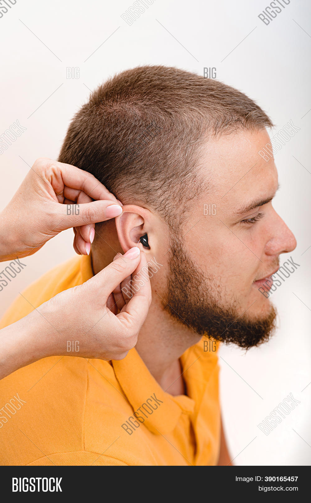 Man Patient Intra-ear Image & Photo (Free Trial) | Bigstock