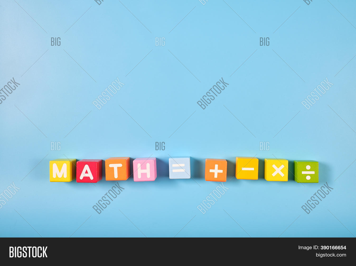 Colorful Math Symbols