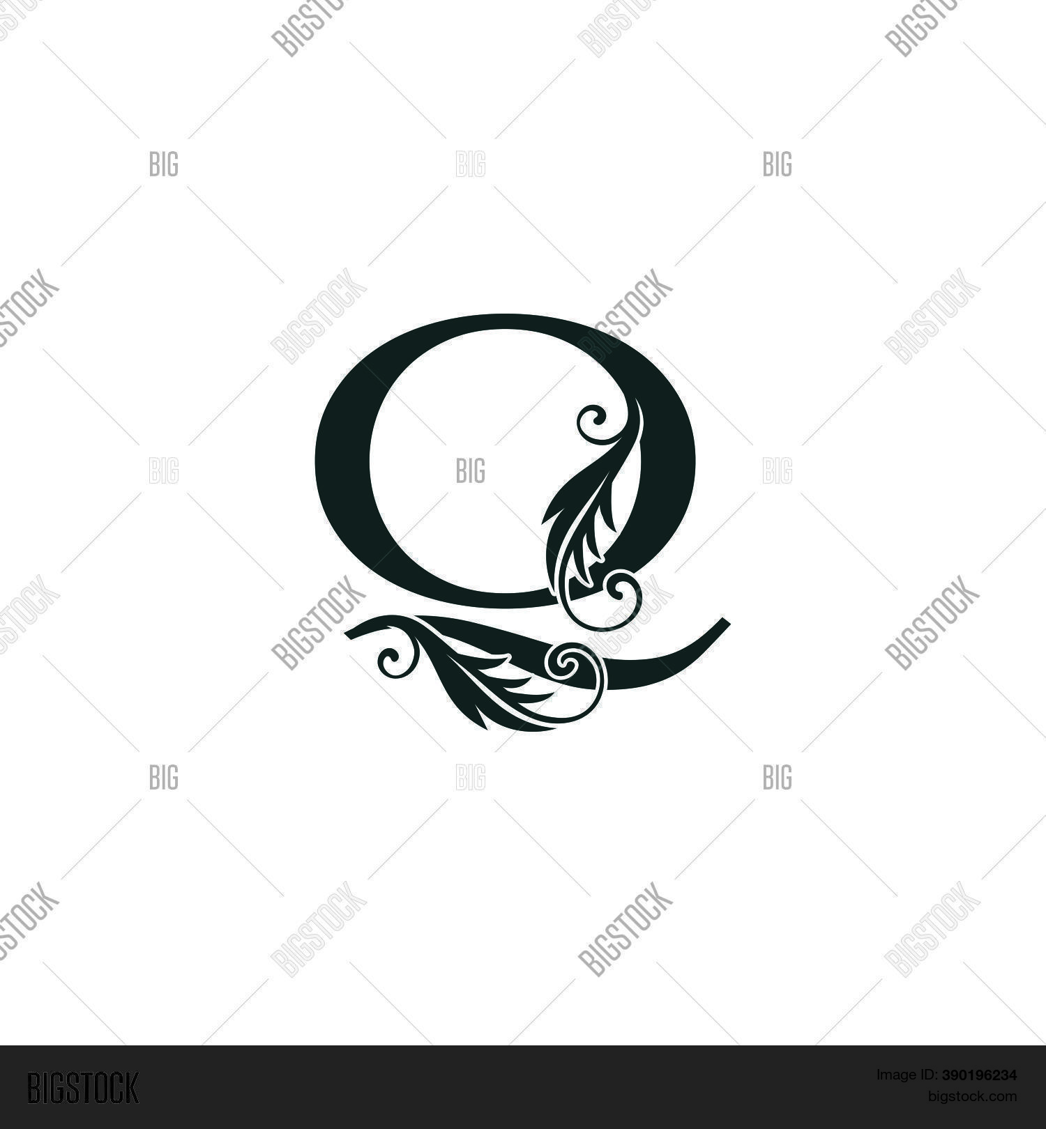 Monogram Initial Vector & Photo (Free Trial) | Bigstock