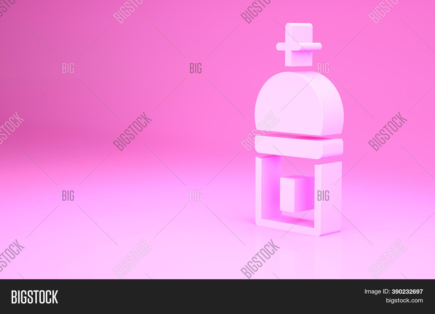 Pink Christian Church Image & Photo (Free Trial) | Bigstock