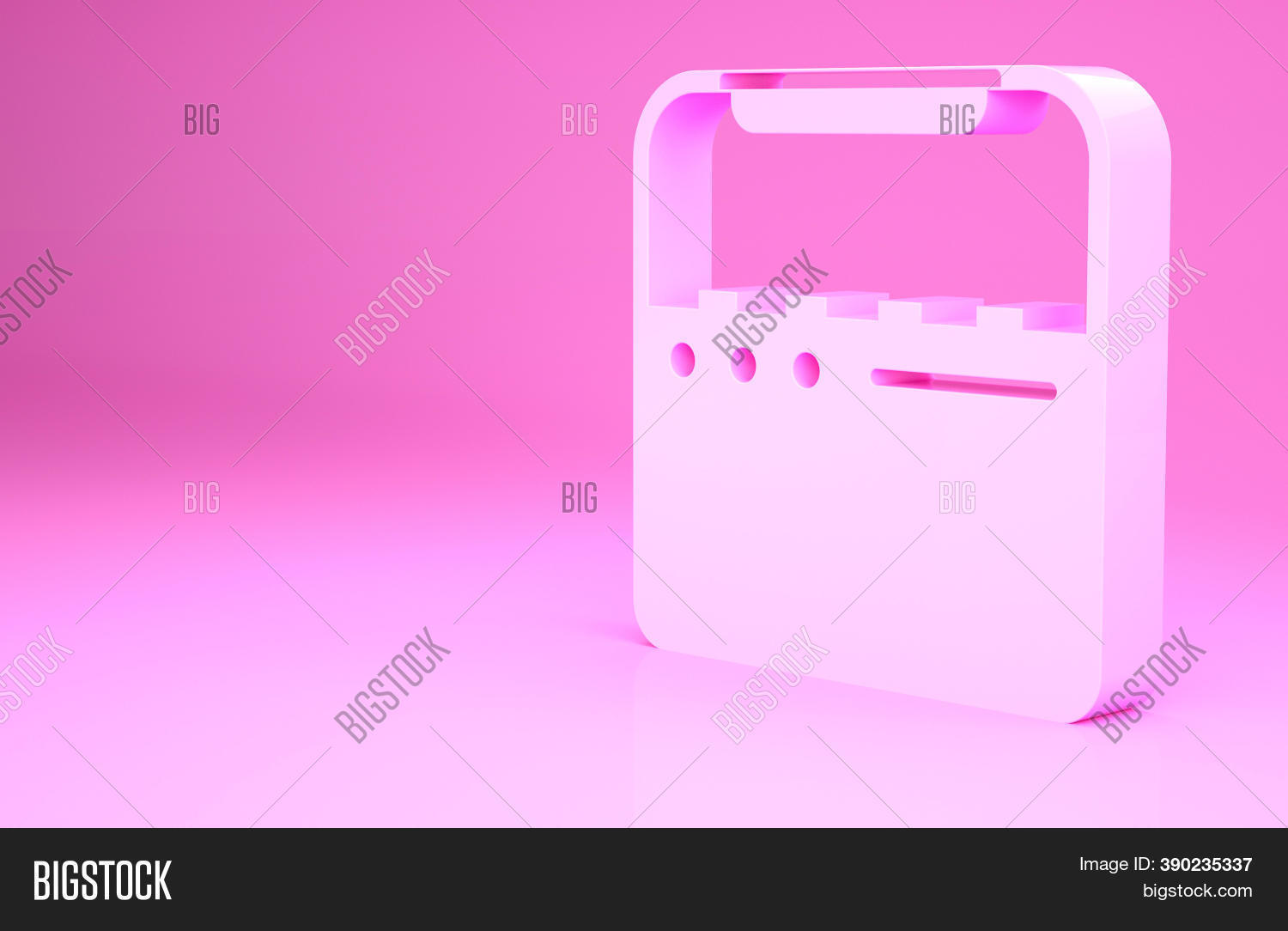 Pink Home Stereo Two Image & Photo (Free Trial) | Bigstock
