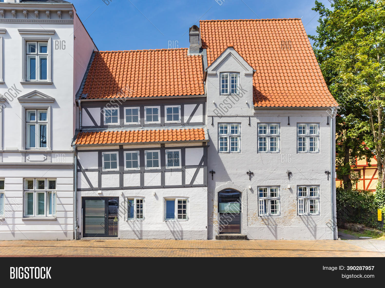 White Half Timbered Image & Photo (Free Trial) | Bigstock