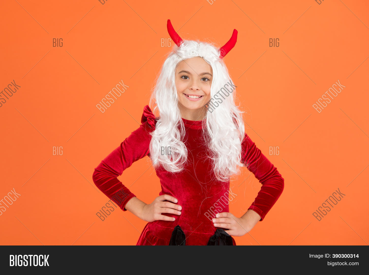 Happy Devil Child Long Image & Photo (Free Trial) | Bigstock