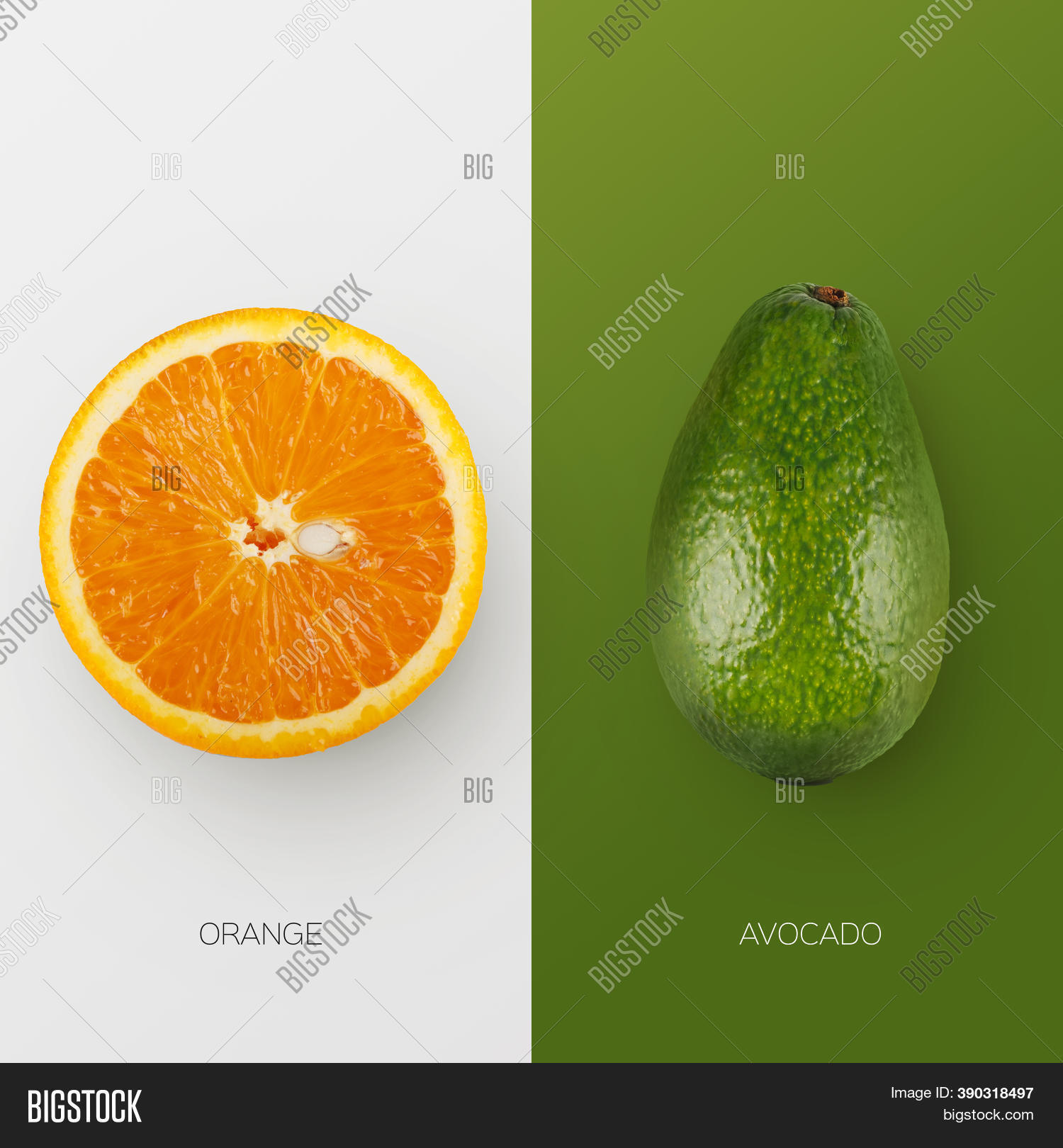 Orange Avocado Image & Photo (Free Trial) | Bigstock