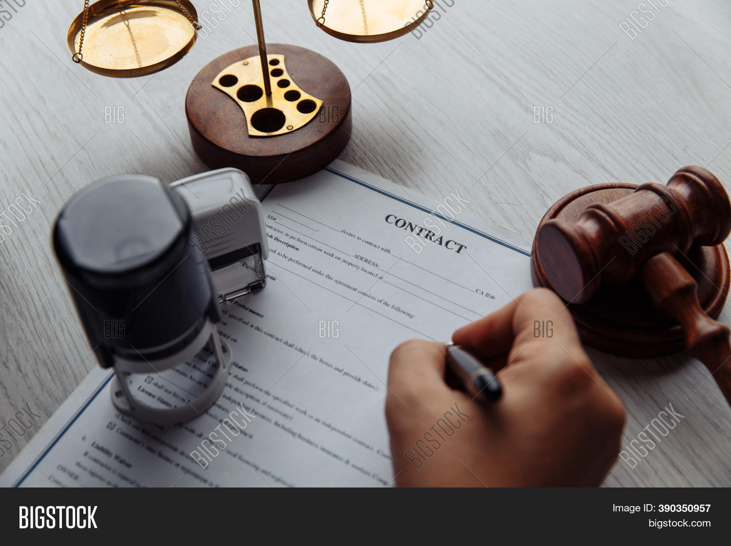Notary Man Approves Image & Photo (Free Trial) | Bigstock