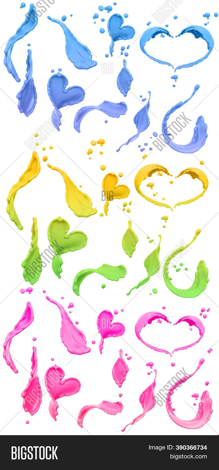 Paint Splash Colorful Image & Photo (Free Trial) | Bigstock