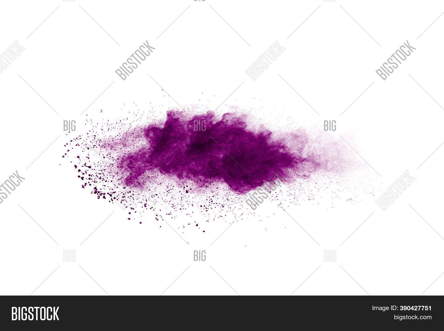 Purple Color Powder Image & Photo (Free Trial) | Bigstock