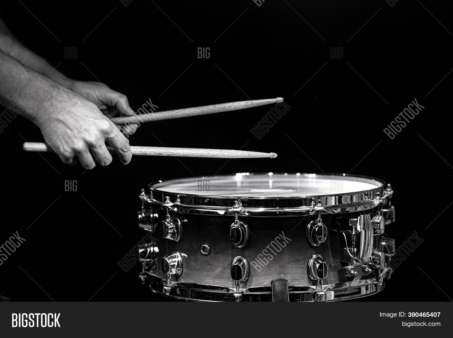 Drum Sticks Hitting Image & Photo (Free Trial) | Bigstock