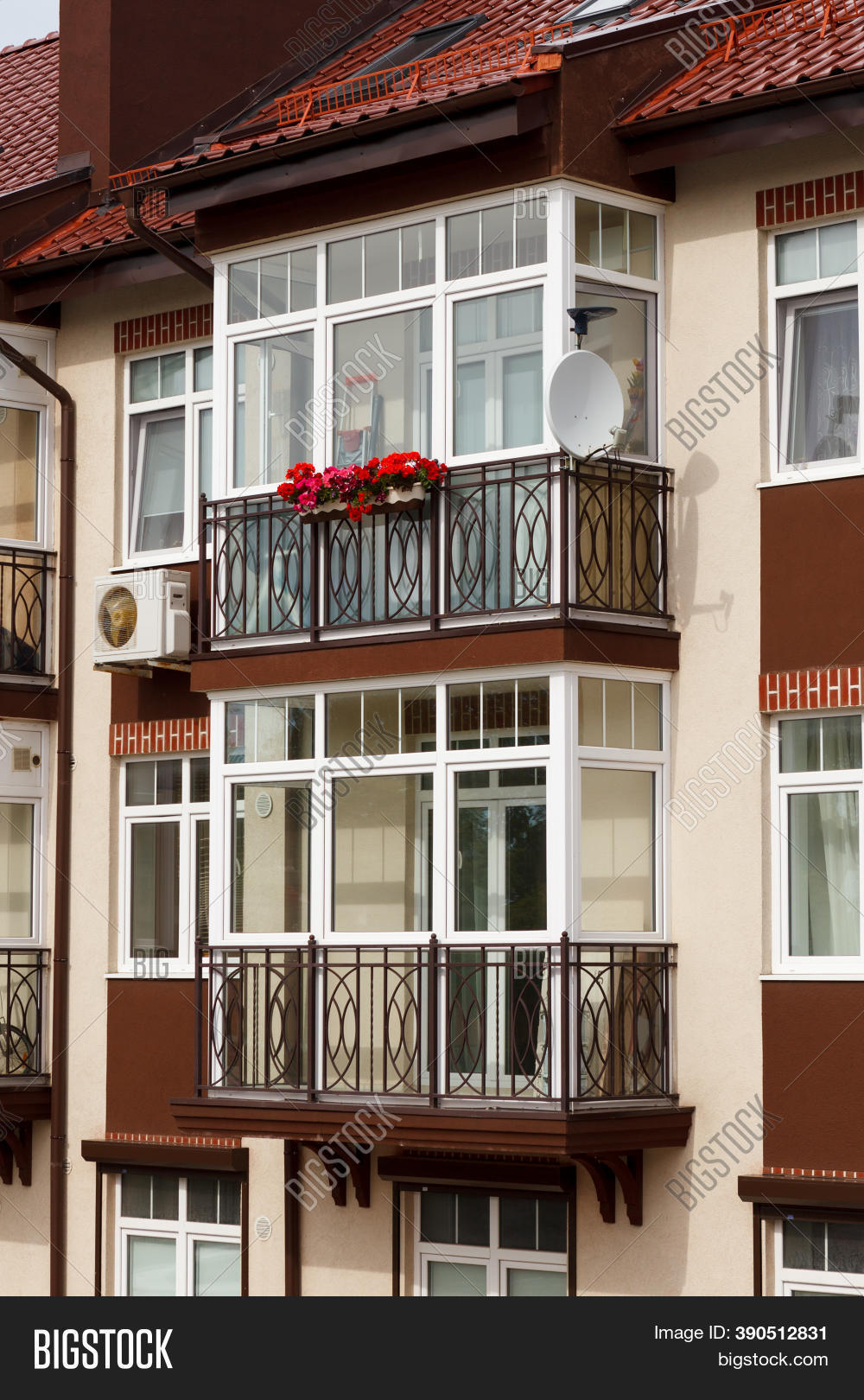 Glazed Balcony Modern Image & Photo (Free Trial) | Bigstock