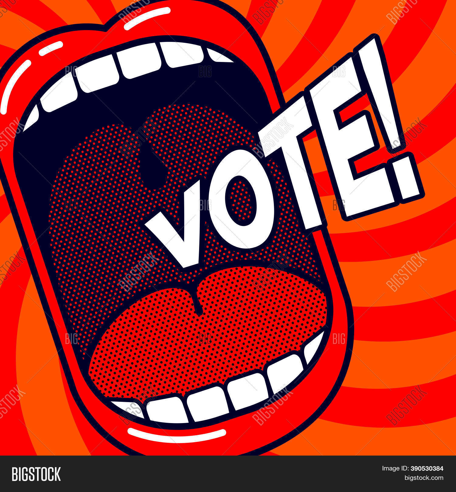 Vote Poster. Large Vector & Photo (Free Trial) | Bigstock