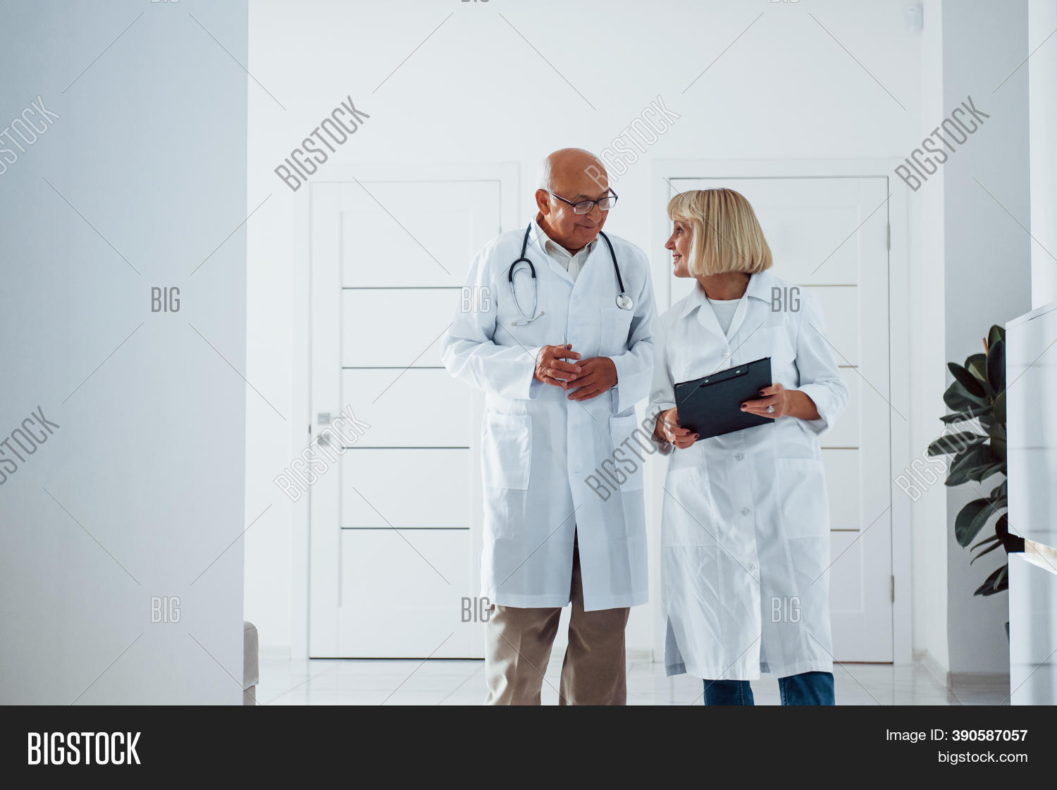 Two Senior Doctors Image & Photo (Free Trial) | Bigstock