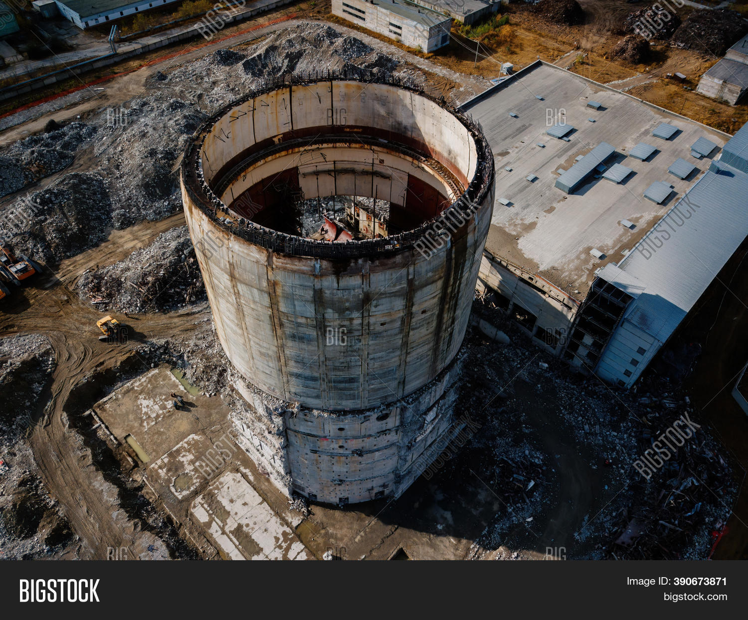 Aerial View Demolition Image & Photo (Free Trial) | Bigstock