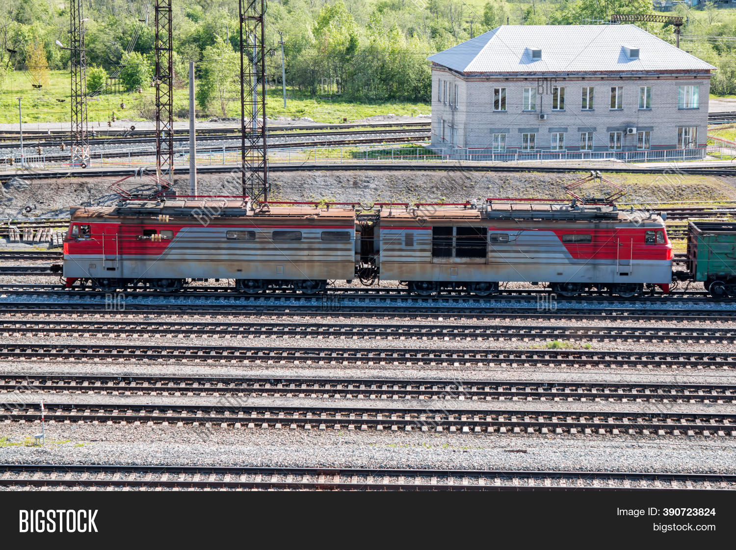 Electric Locomotive Image & Photo (Free Trial) | Bigstock