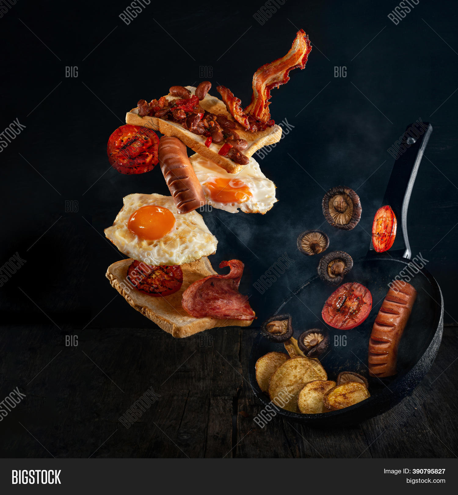 Western Big Breakfast Image & Photo (Free Trial) | Bigstock