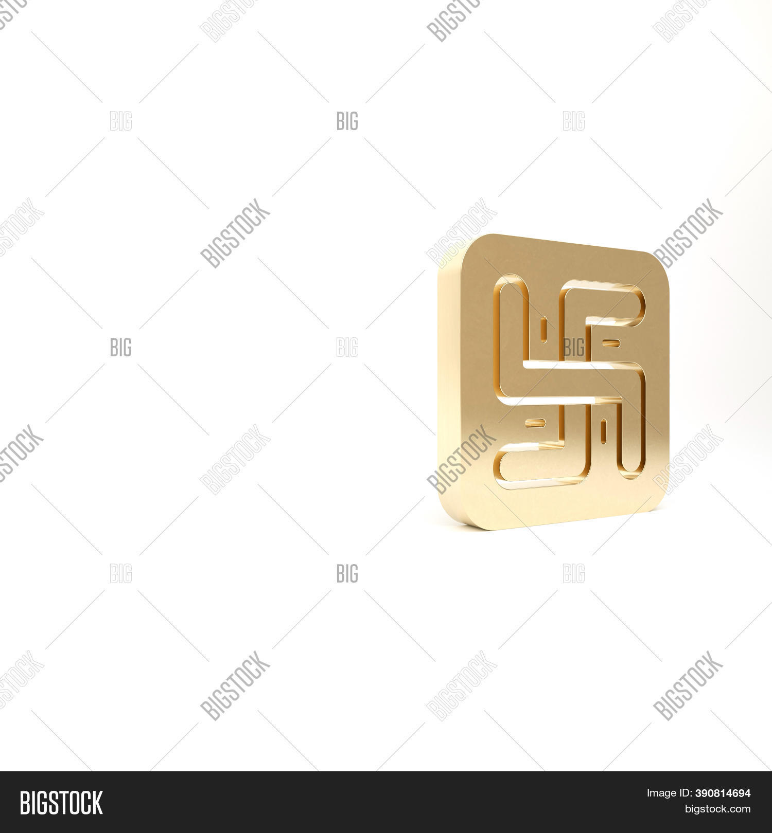 Gold Hindu Swastika Image & Photo (Free Trial) | Bigstock