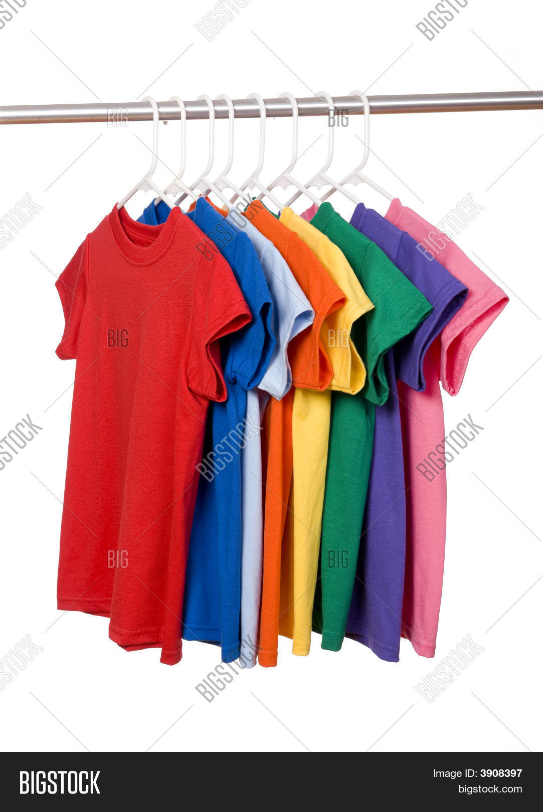 Colorful T-Shirts On Image & Photo (Free Trial) | Bigstock