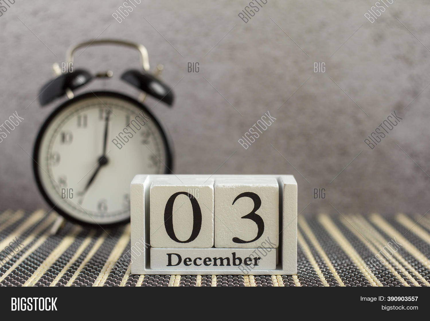 December 3 On Wooden Image & Photo (Free Trial) | Bigstock