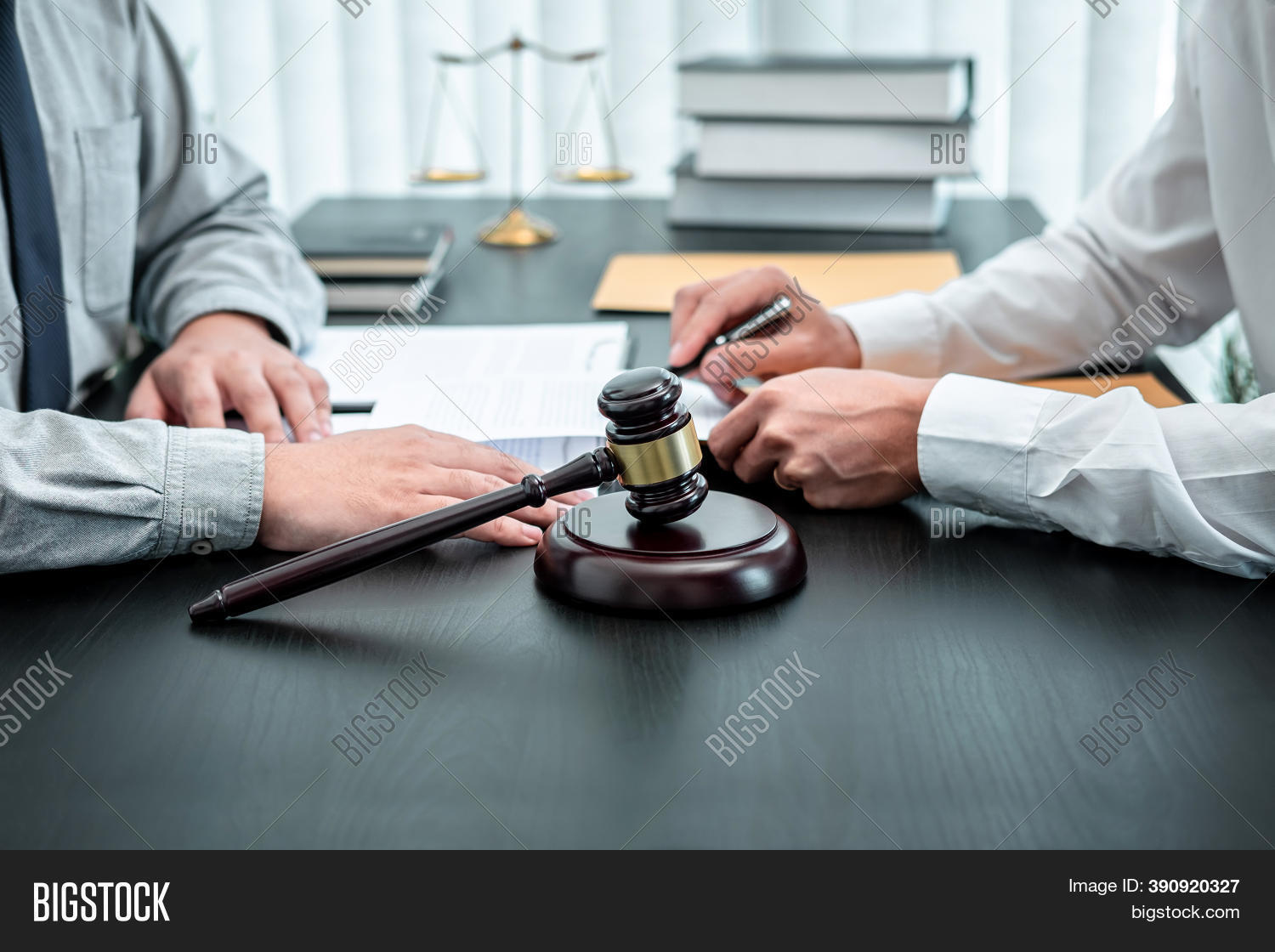 Male Lawyer Discussing Image & Photo (Free Trial) | Bigstock