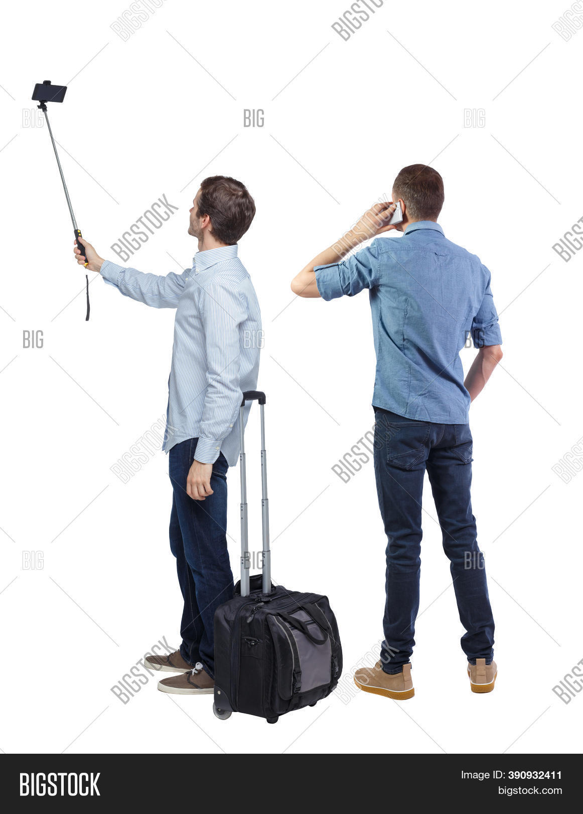 Back View Two Business Image & Photo (Free Trial) | Bigstock