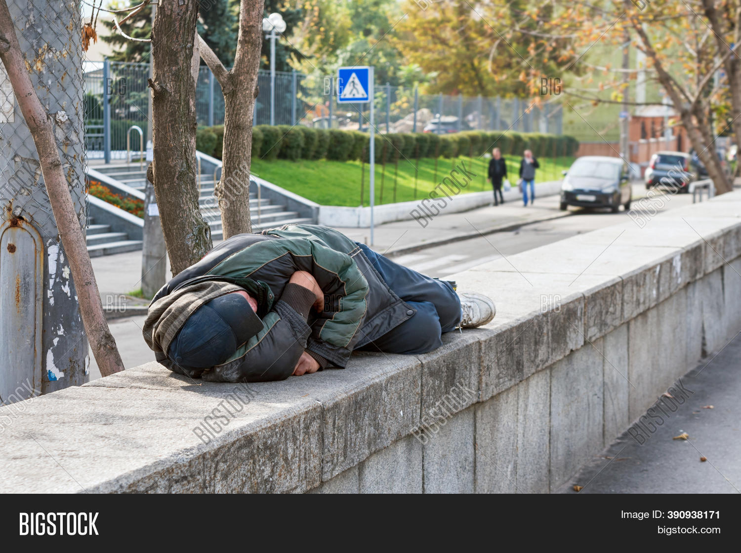 Poor Homeless Man Image & Photo (Free Trial) | Bigstock