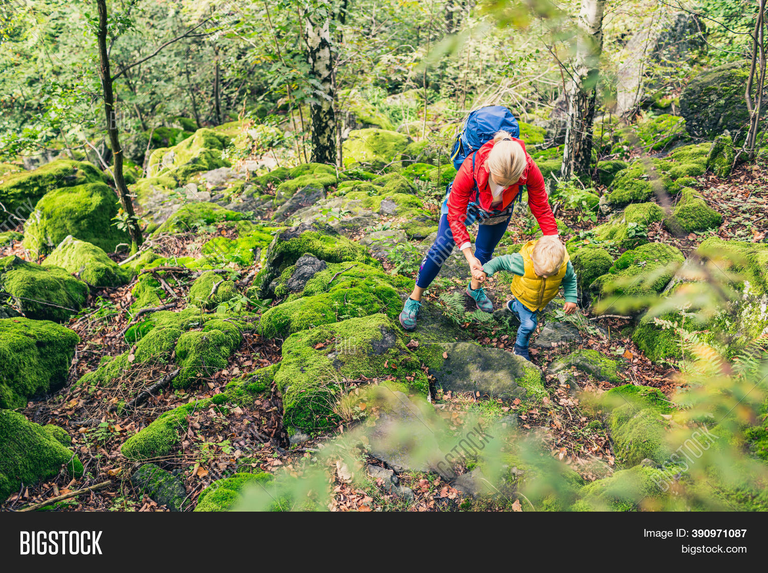 Little Boy Hiking Image & Photo (Free Trial) | Bigstock
