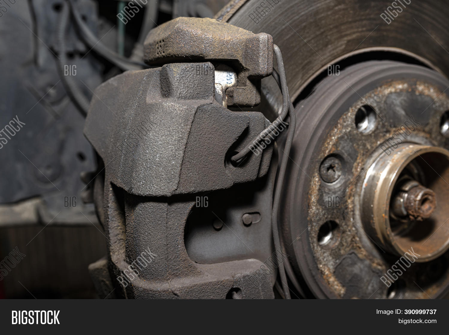 Old Front Brake Disc Image & Photo (Free Trial) | Bigstock