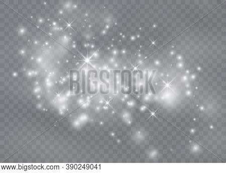 White Sparks Glitter Vector & Photo (Free Trial) | Bigstock