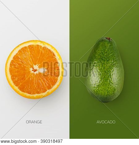 Orange Avocado Image & Photo (Free Trial) | Bigstock