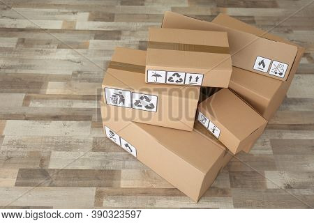 Cardboard Boxes Image & Photo (Free Trial) | Bigstock