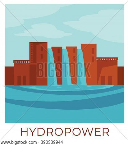 Hydropower Vector & Photo (Free Trial) | Bigstock