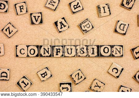 Word Confusion Spelled Image & Photo (Free Trial) | Bigstock