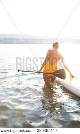 SUP Stand Paddle Board Image & Photo (Free Trial) | Bigstock