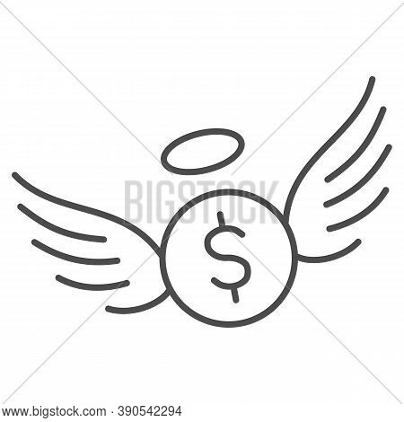 Flying Dollar Coin Vector & Photo (Free Trial) | Bigstock