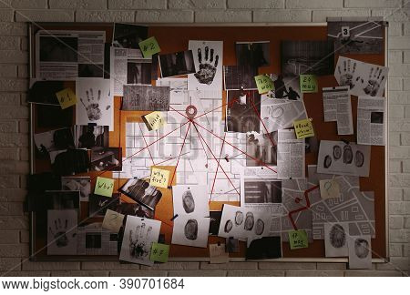 Detective Board Image & Photo (Free Trial) | Bigstock