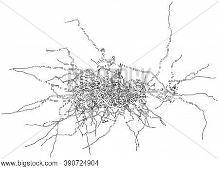 Outline Dried Shrub Vector & Photo (Free Trial) | Bigstock