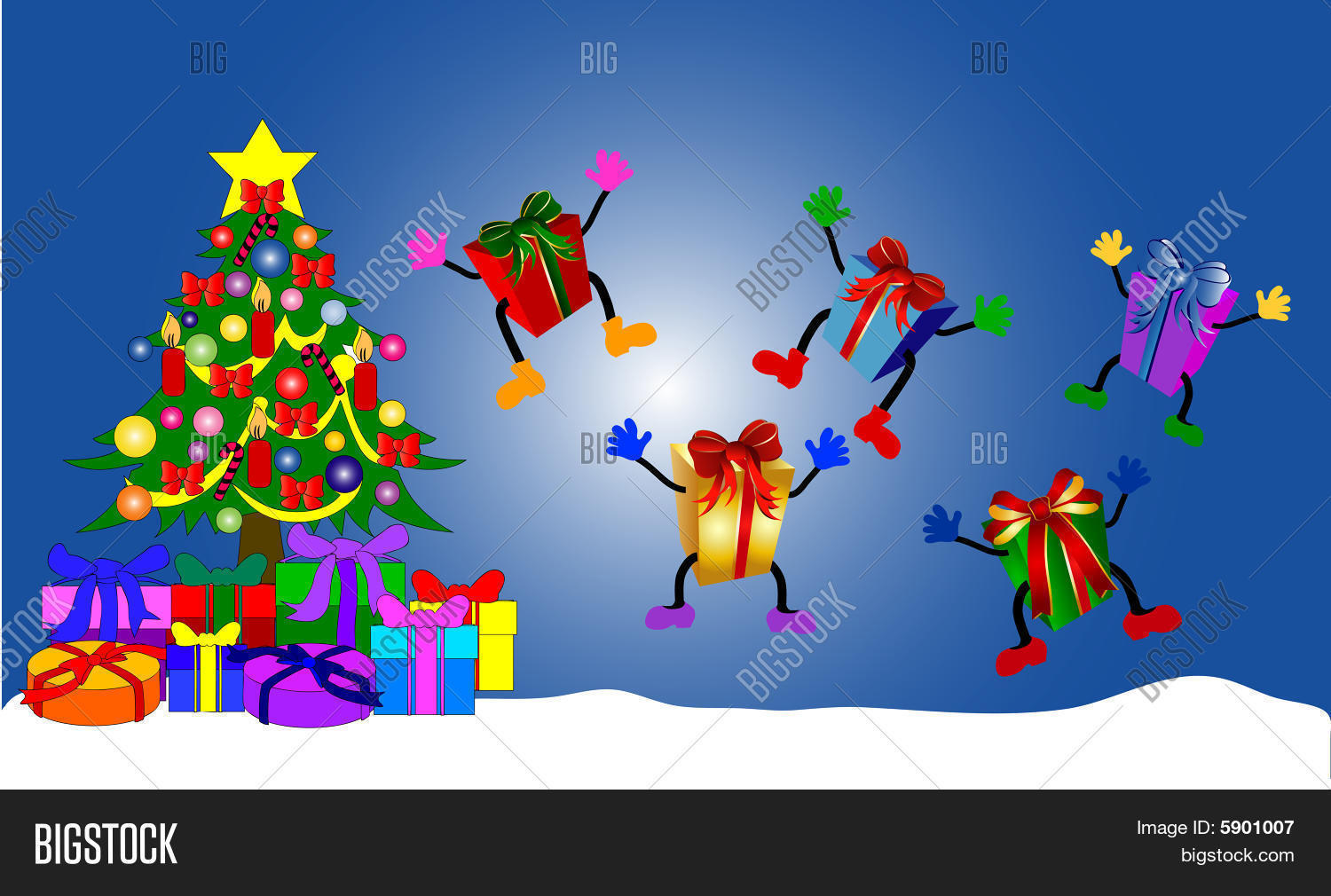 Jumping Giftboxes Image & Photo (Free Trial) | Bigstock