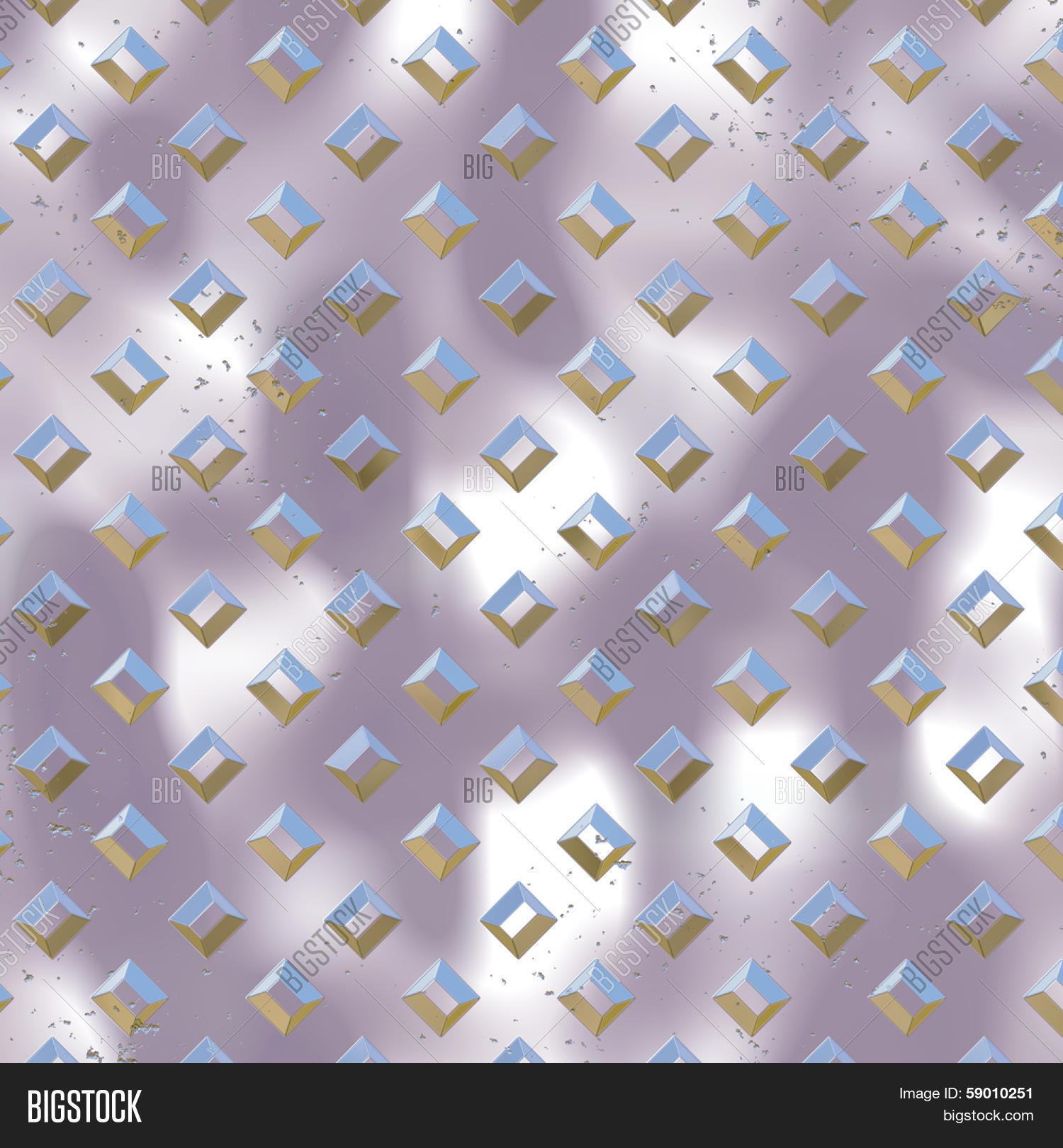 3d Diamond Plate Metal Image & Photo (Free Trial) | Bigstock