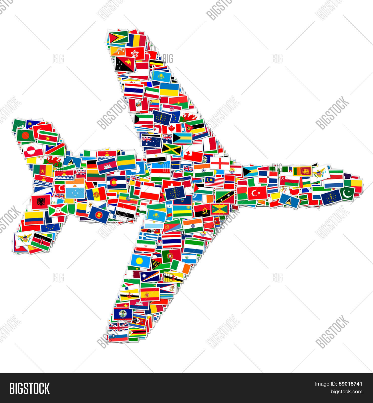 Illustration Airplane Image & Photo (Free Trial) | Bigstock